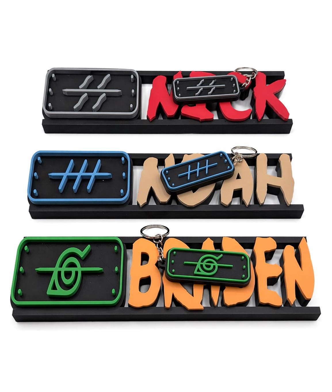 Custom One-of-a-kind Name Plate | Personalized Desk or Shelf Decor ...
