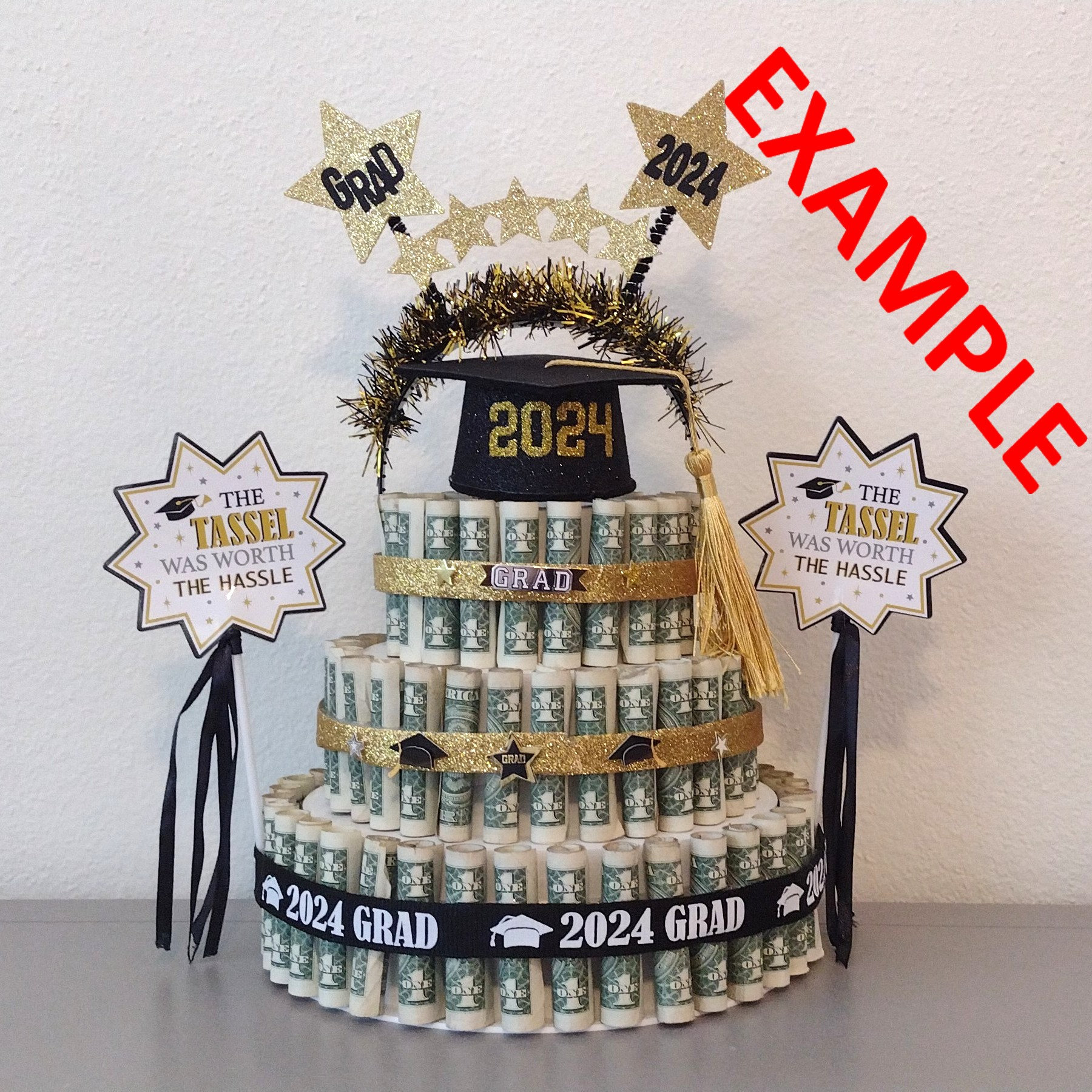 EZ Money Cake Kit: 8-inch 3-tier Dummy Cake Form - for Birthday ...