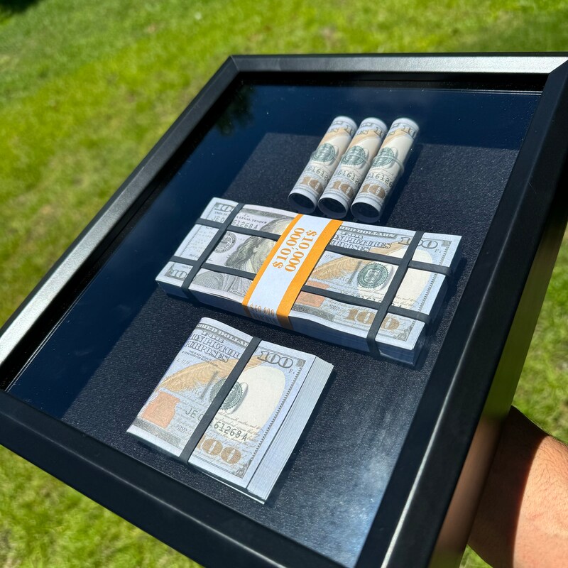 Money Display Frame - Etsy