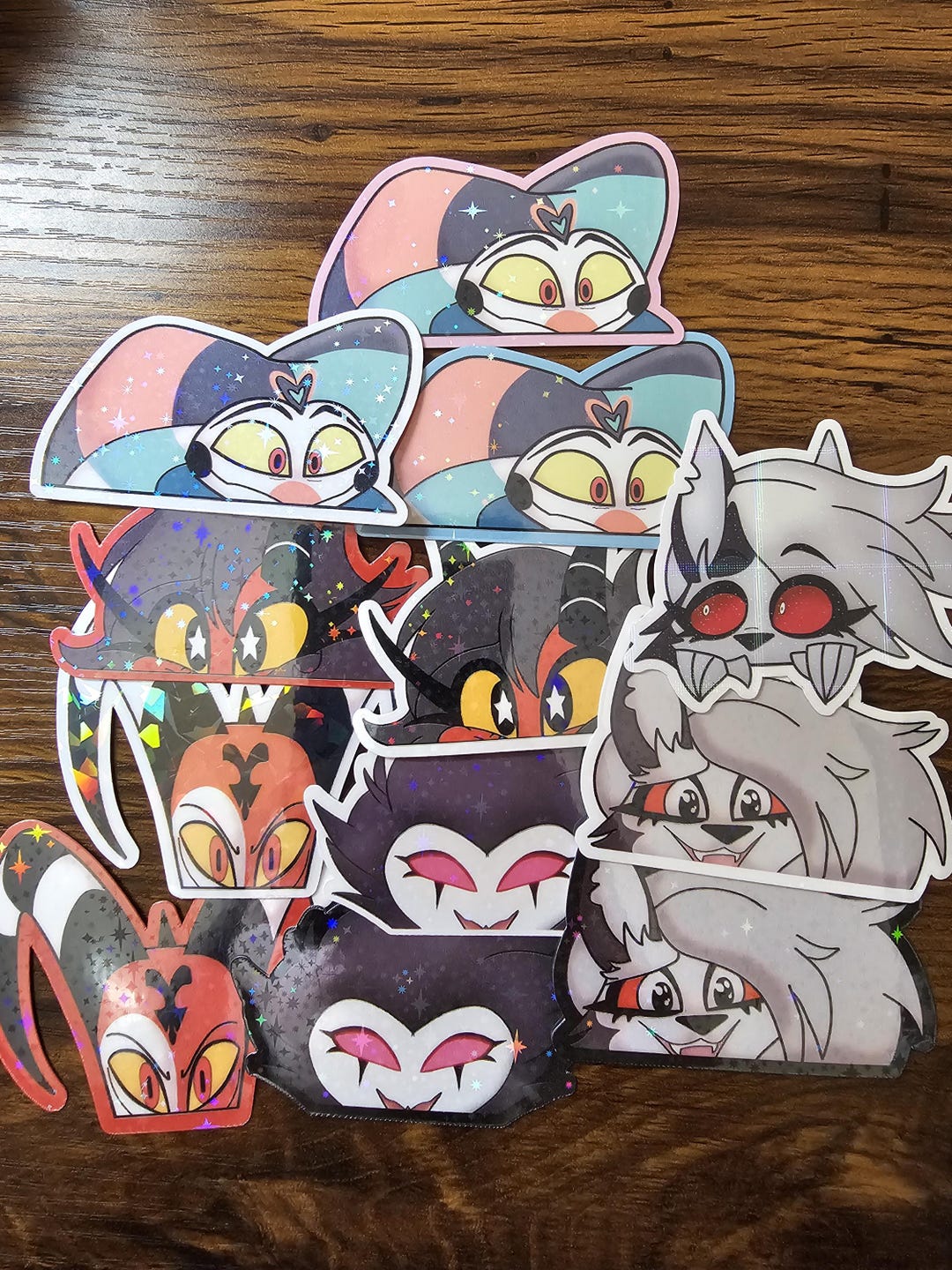 Helluva Peeker Fanmade Vinyl Stickers - Etsy