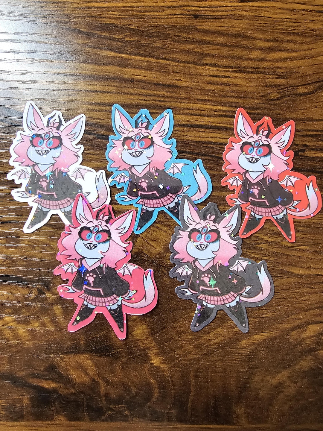 Demon Emberlynn Helluva Boss Vinyl Sticker - Etsy