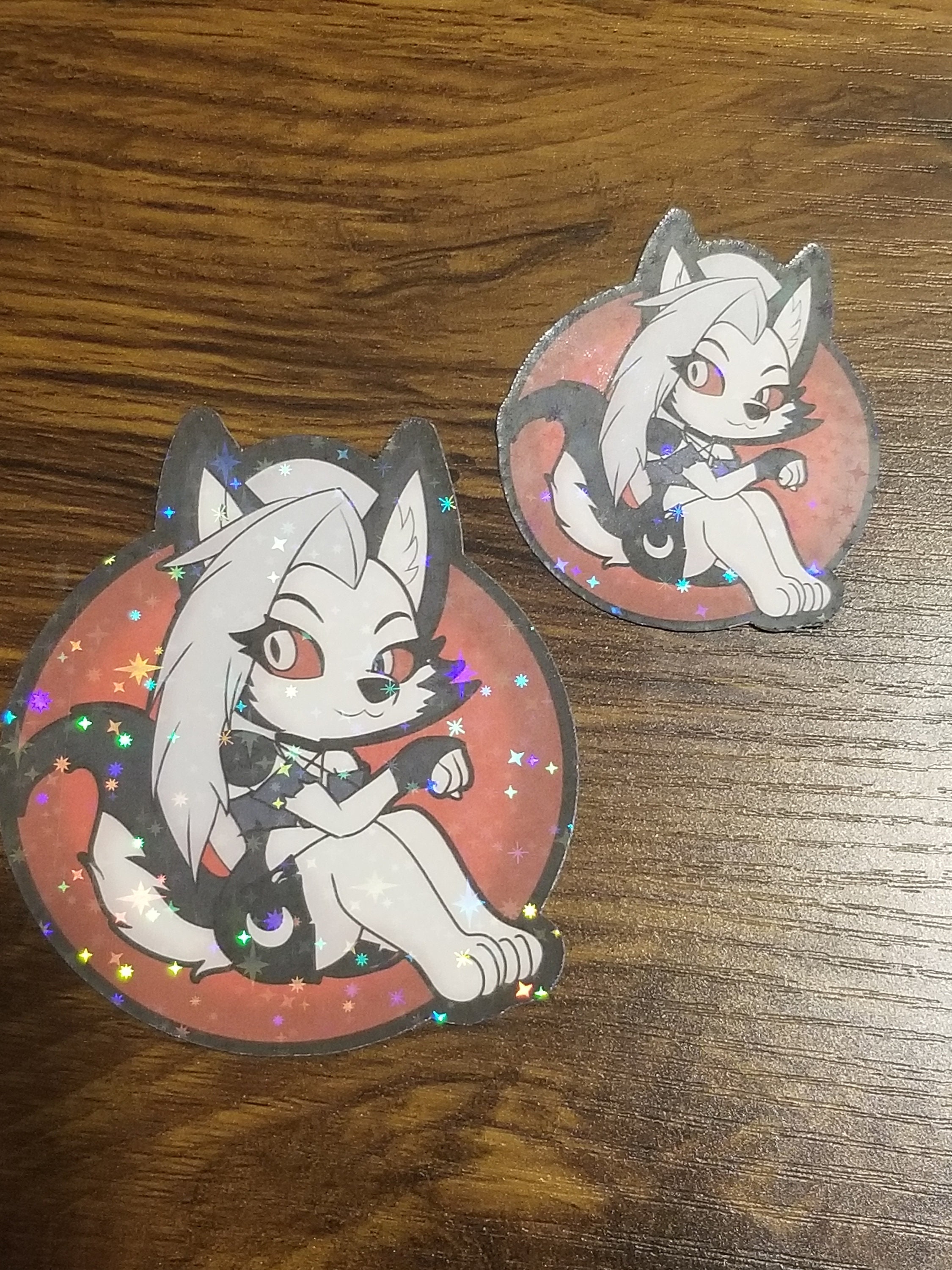 Loona Vinyl Water Resistant Helluva Boss Sticker - Etsy