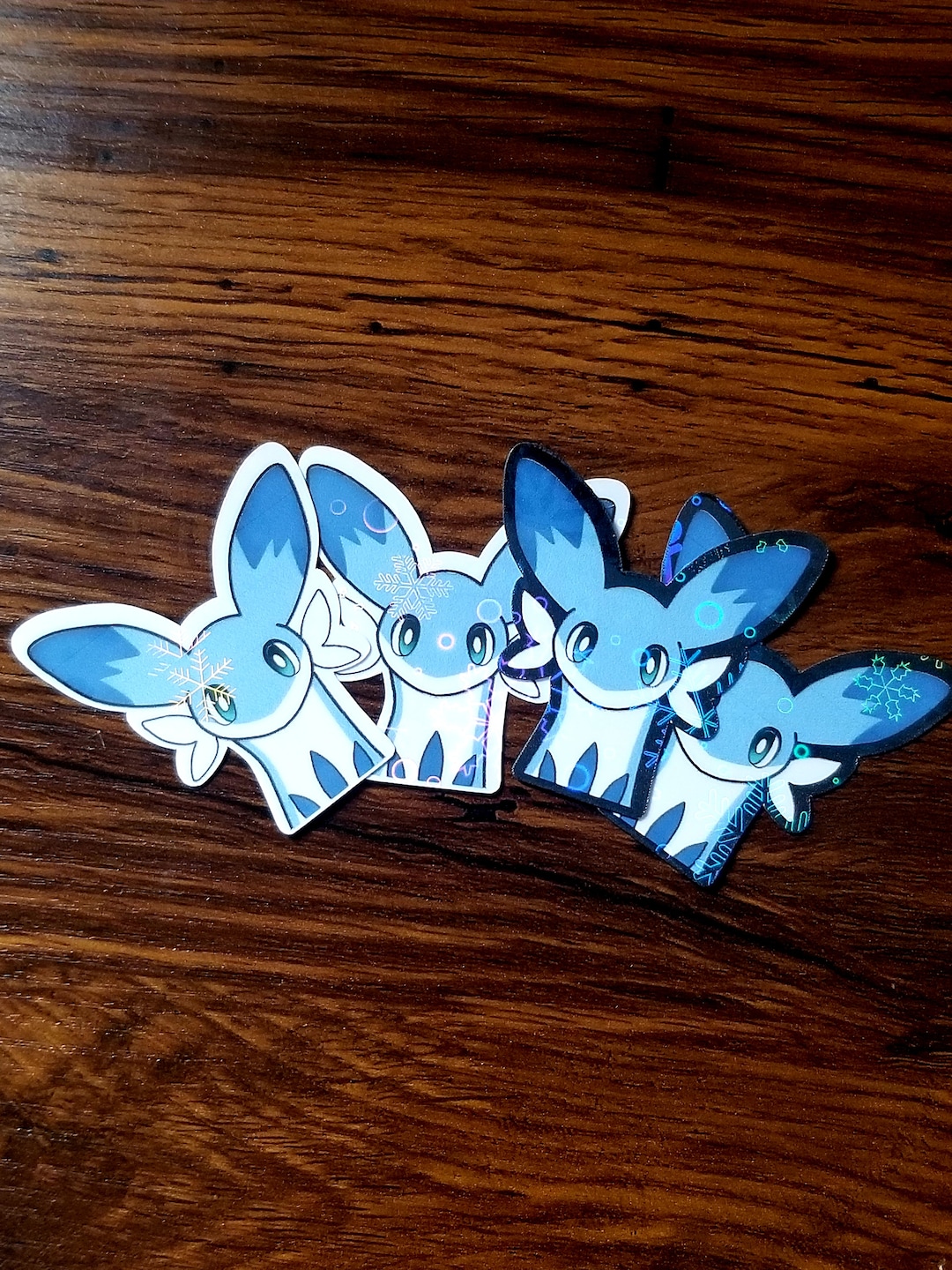 Chillet and Chilet Ignis Peeking Water Resistant Palworld Vinyl Sticker ...