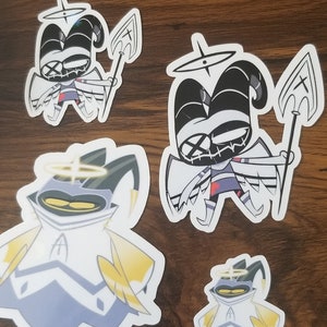 Squished Adam and Lute Vinyl Water Resistant Stickers - Etsy