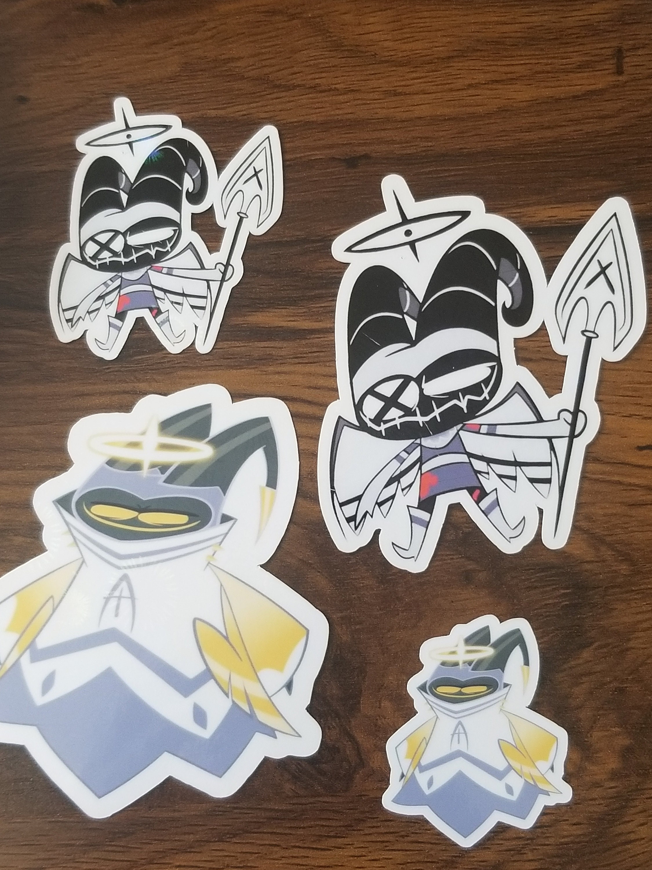 Squished Adam and Lute Vinyl Water Resistant Stickers - Etsy