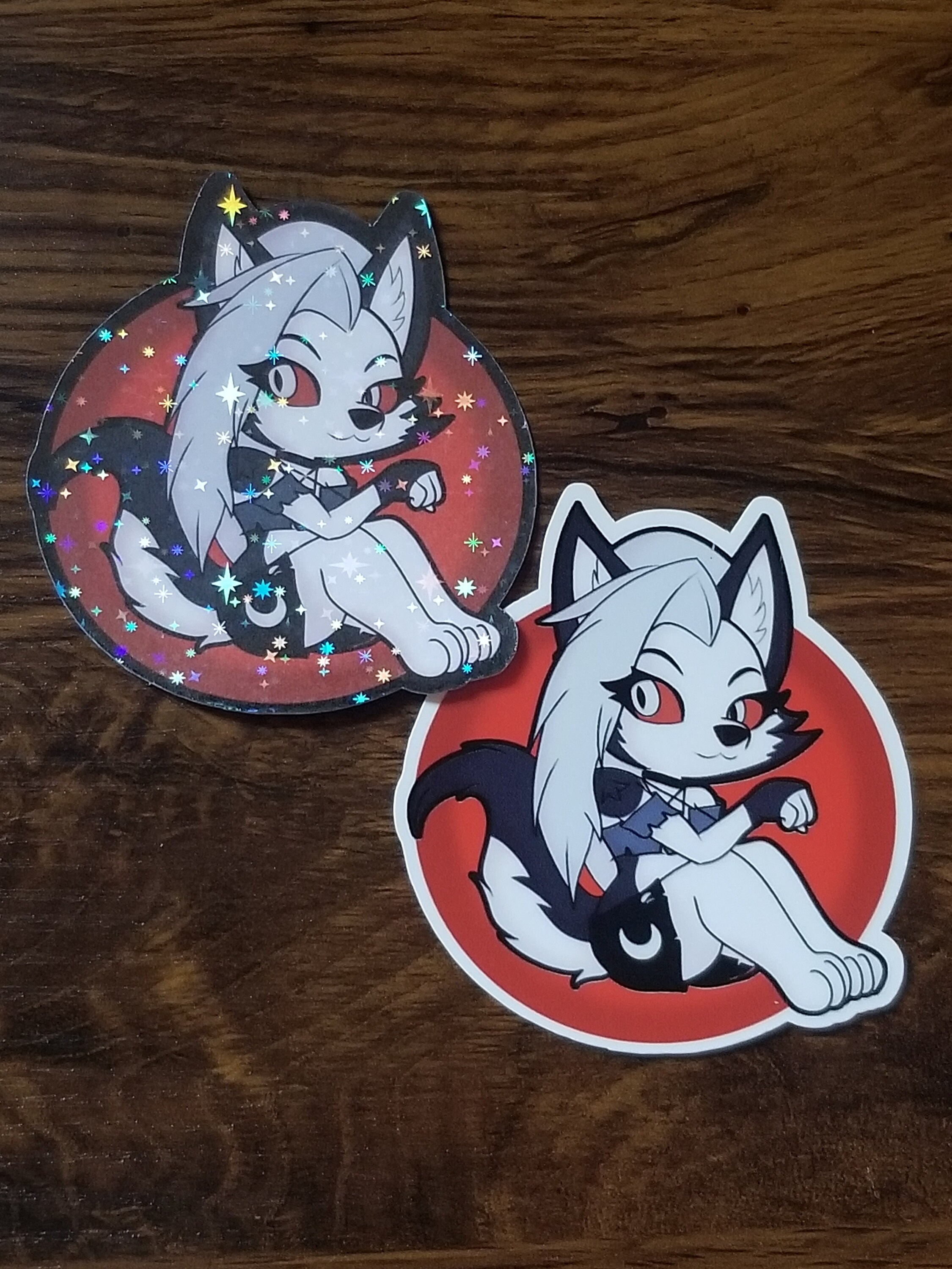 Loona Vinyl Water Resistant Helluva Boss Sticker - Etsy