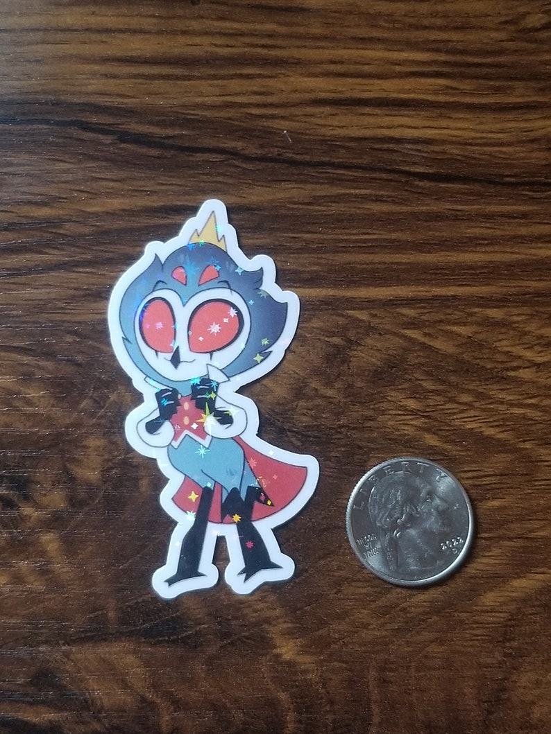 Kid Stolas Vinyl Helluva Boss Sticker - Etsy