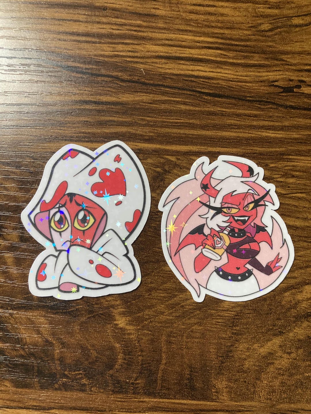 Verosika and Covered Blitz Vinyl Stickers - Etsy