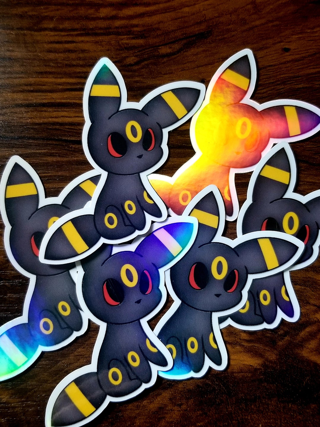 Derpy Umbreon Pokemon Vinyl Sticker - Etsy