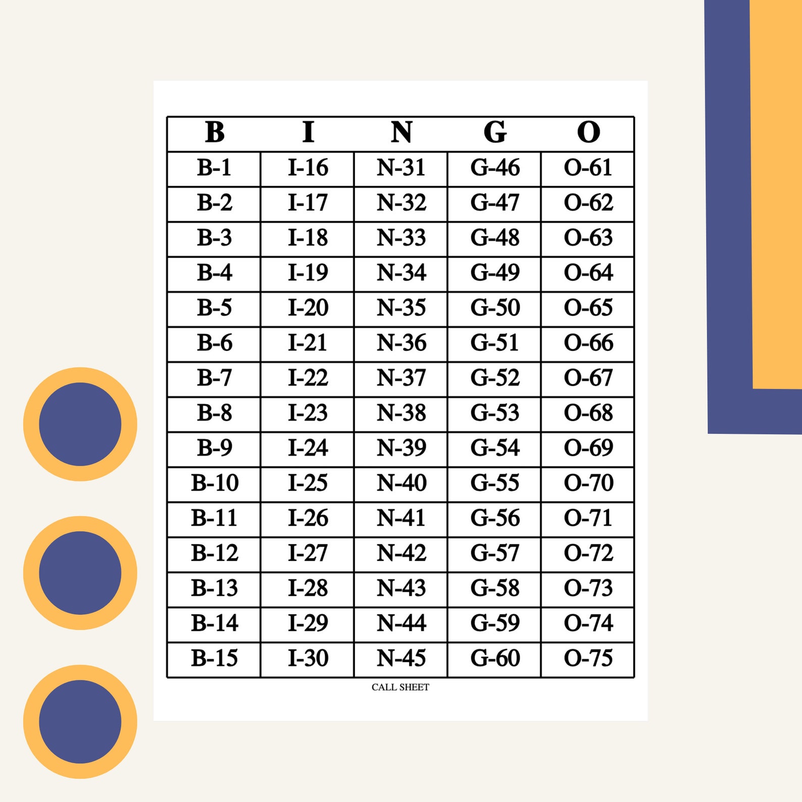 Jumbo Speed Bingo Cards | New Way to Play! | 100 Double Action Large ...