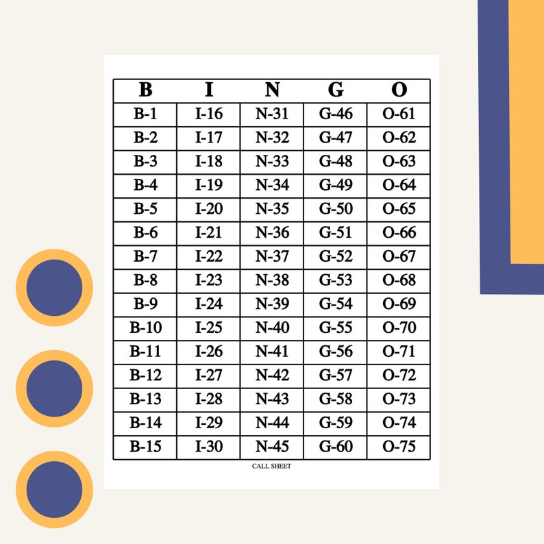 Jumbo Speed Bingo Cards | New Way to Play! | 100 Double Action Large ...