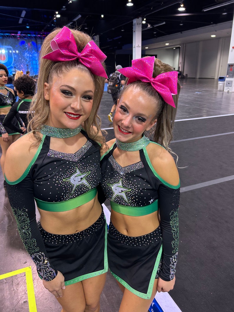 The Perfect Pony for Your Cheerleader Teased Cheer Hair Custom Made to ...