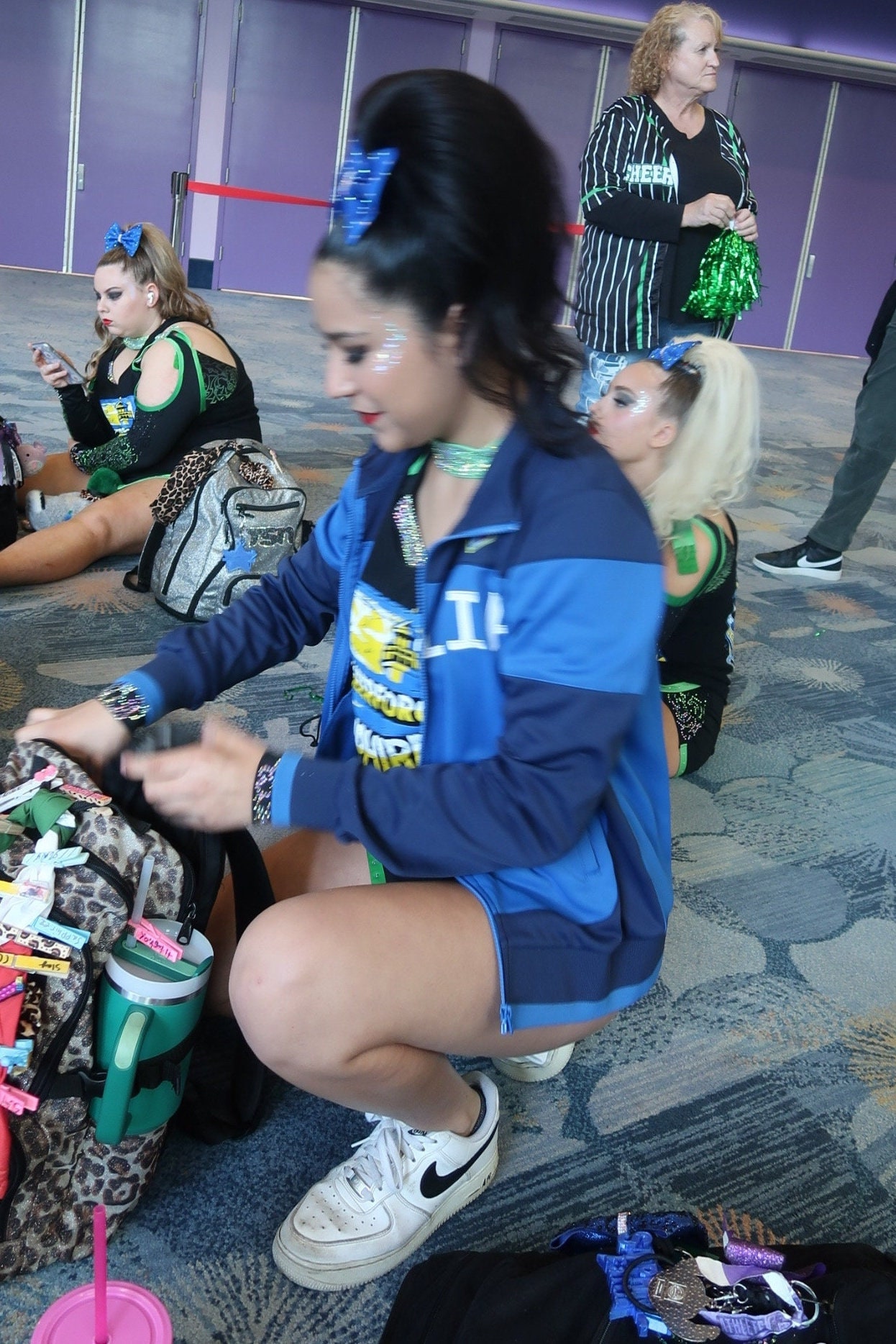 The Perfect Pony for Your Cheerleader Teased Cheer Hair Custom Made to ...