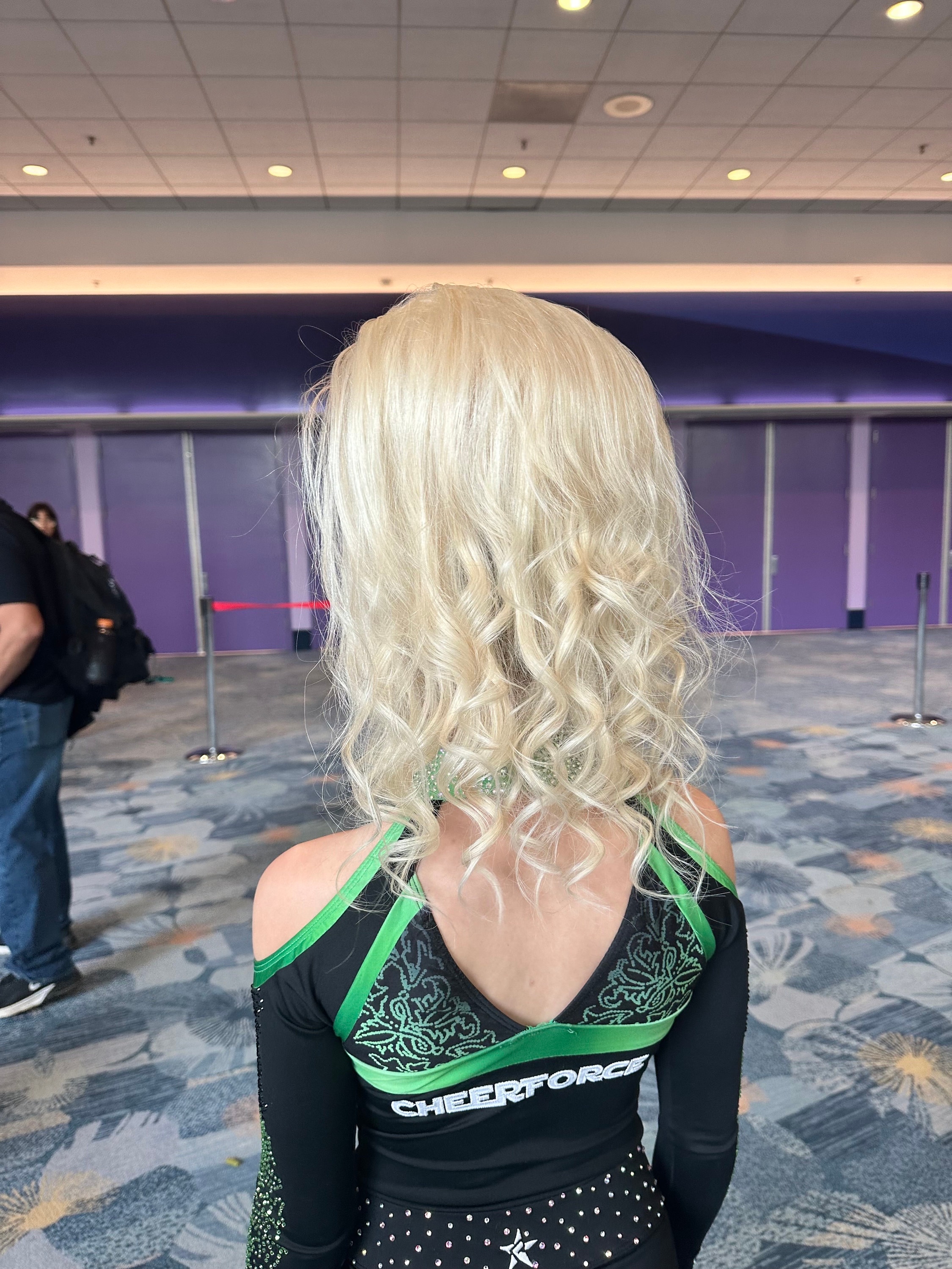 The Perfect Pony for Your Cheerleader Teased Cheer Hair Custom Made to ...