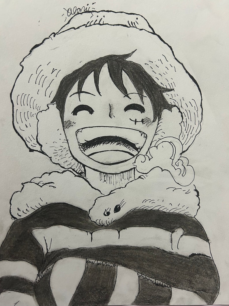 Custom Ink Anime Art Ink & Charcoal Custom Anime Art Anime/manga ...