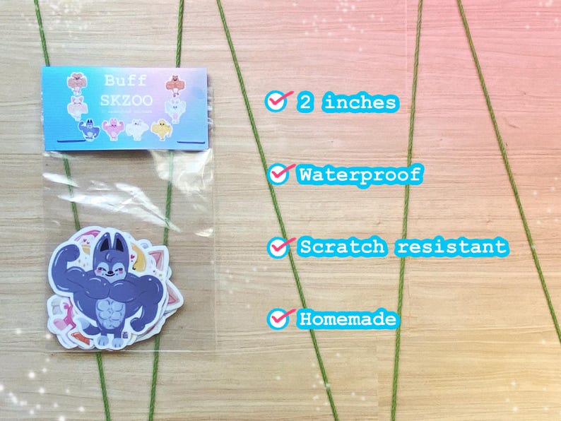 Stray Kids SKZOO 8 Sticker Pack -buff SKZOO - Etsy Canada