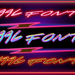 1996 Font Hand Written Retro Vintage Script Fonts Lettering Happy Cute ...
