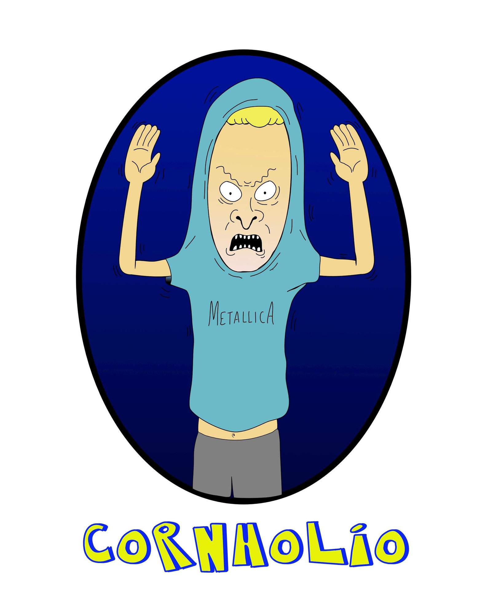 Cornholio Beavis and Butthead Vector Image Png/svg/psd/pdf/eps File ...