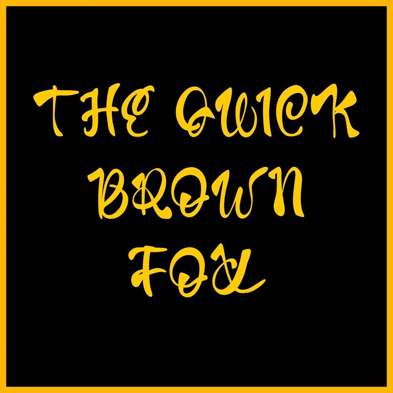 DAISY FONT Handwritten Script Sans Serif Modern Minimal Cute Bubbly ...