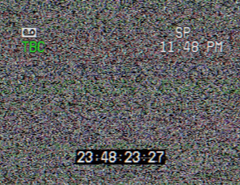 90s VHS STOCK FOOTAGE Audio Included With Live Tracking Adjustment ...