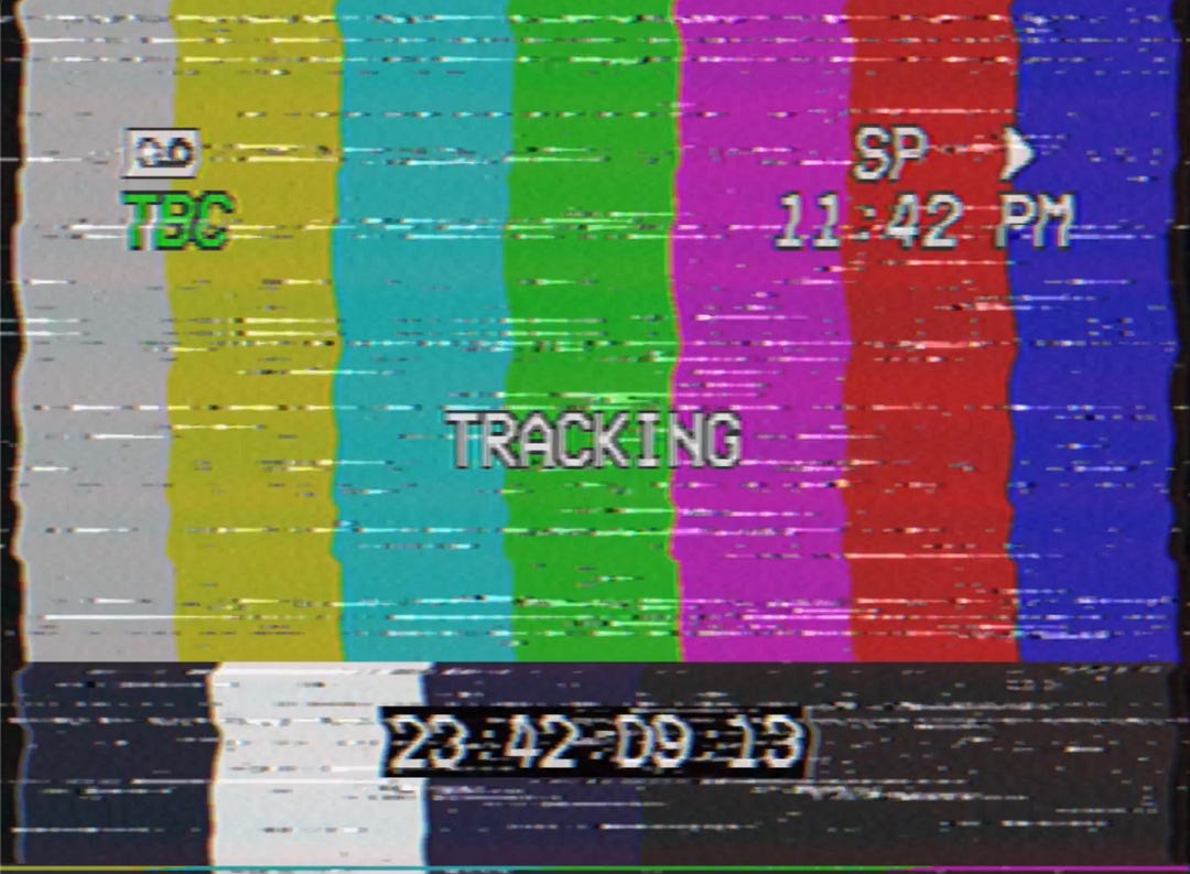 90s VHS STOCK FOOTAGE Audio Included With Live Tracking Adjustment ...