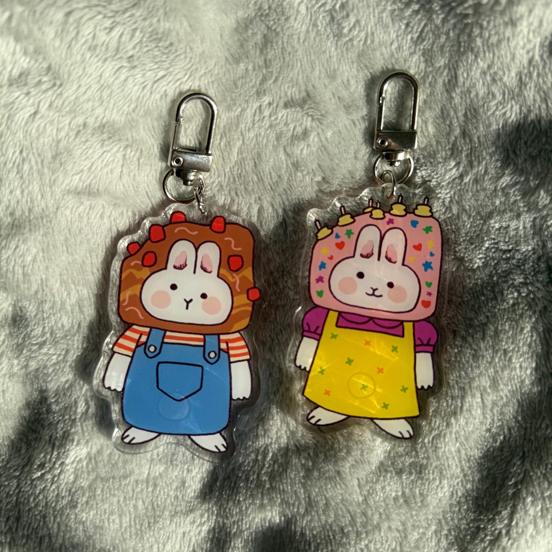 Max & Ruby Acrylic Charm | Treehouse Keychains | 2000s Childhood ...