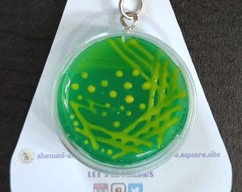 Salmonella Chromagar Petri Dish Keychain/badge Reel|mlt,mls,lab Tech Gifts|laboratory ...
