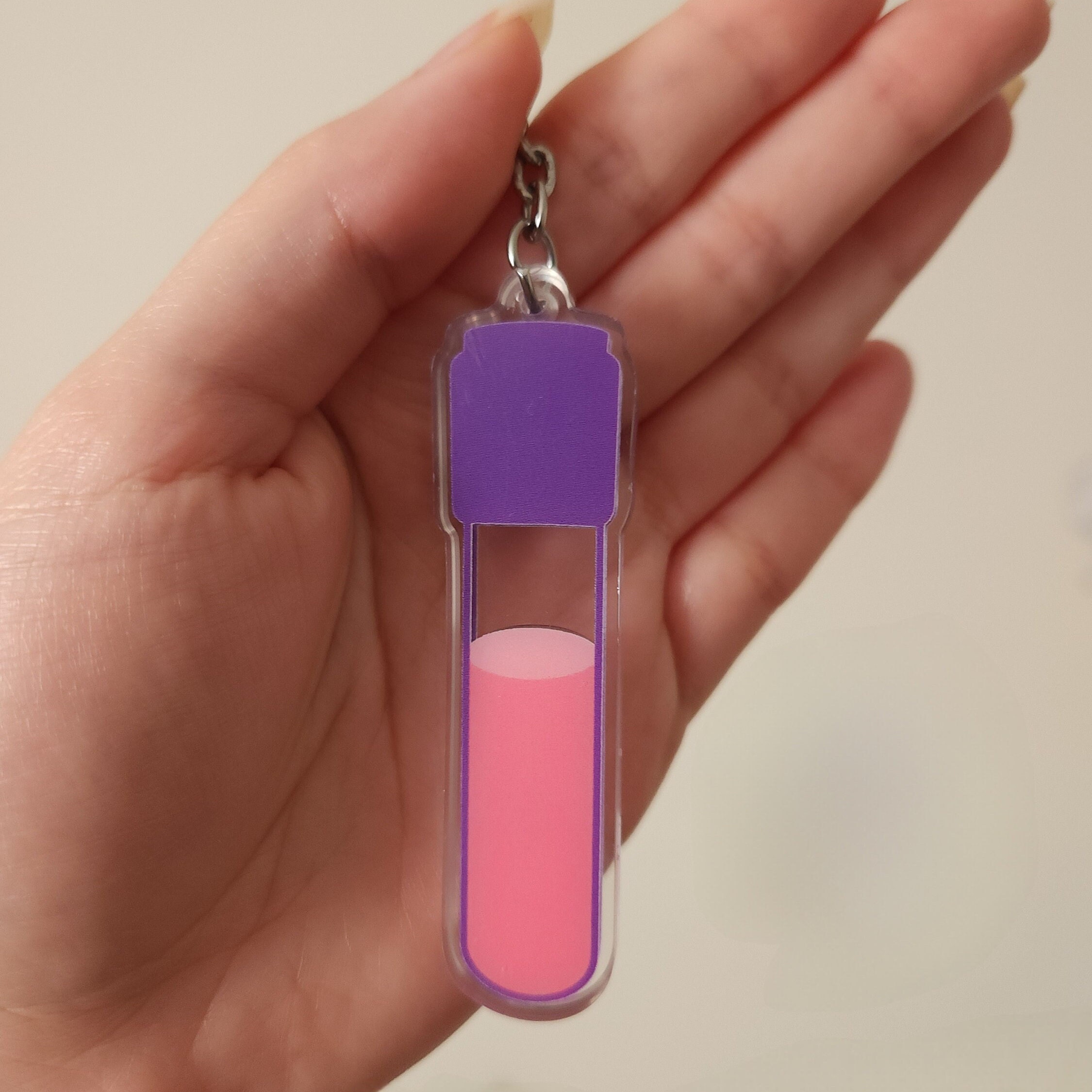 Phlebotomist Blood Tube Shaker Keychain,blood Cells Shaker Gift for ...