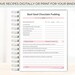 Editable Recipe Page Bundle - Fillable Cookbook Pages - Personalized ...