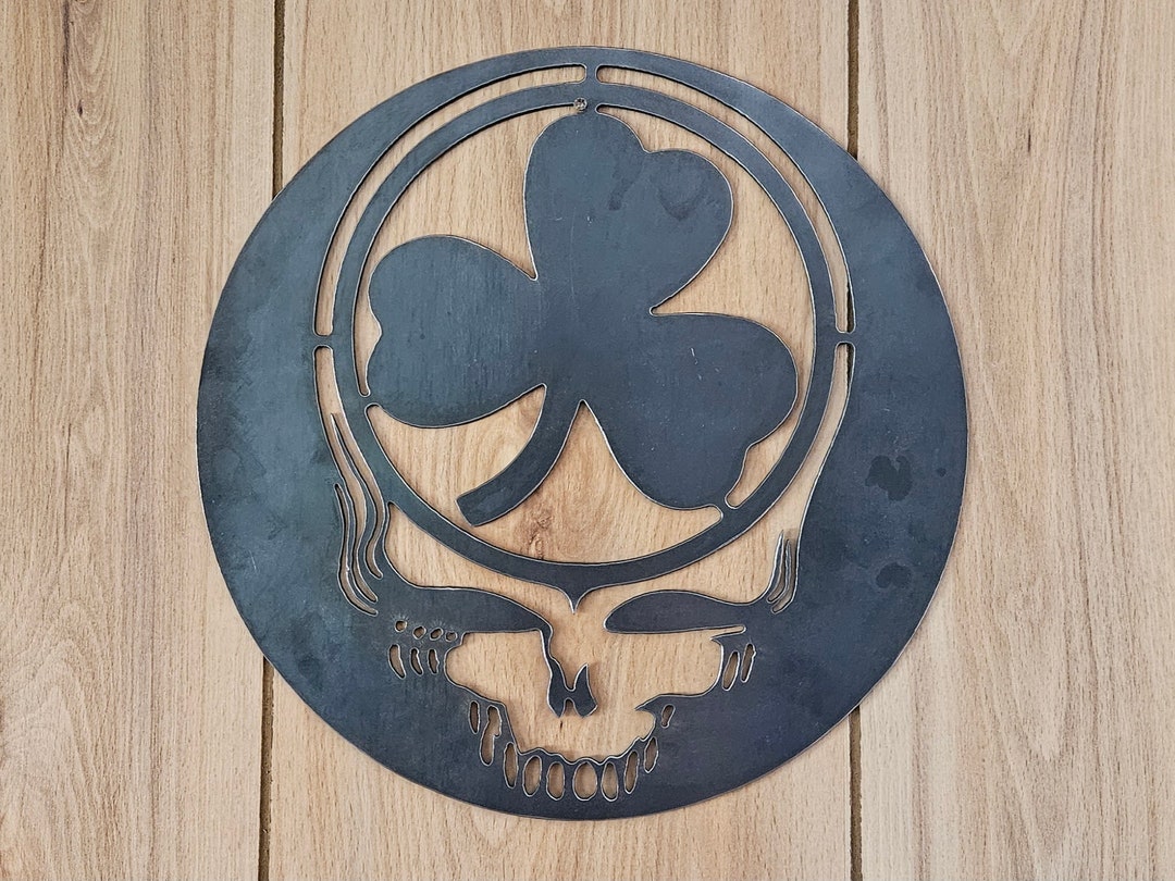 Dead Skull Shamrock - Etsy