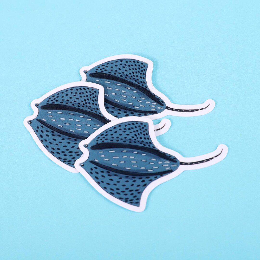 Sting Ray Sticker - Etsy