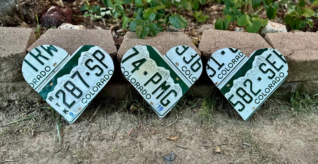 License Plate Wall Decor - Etsy