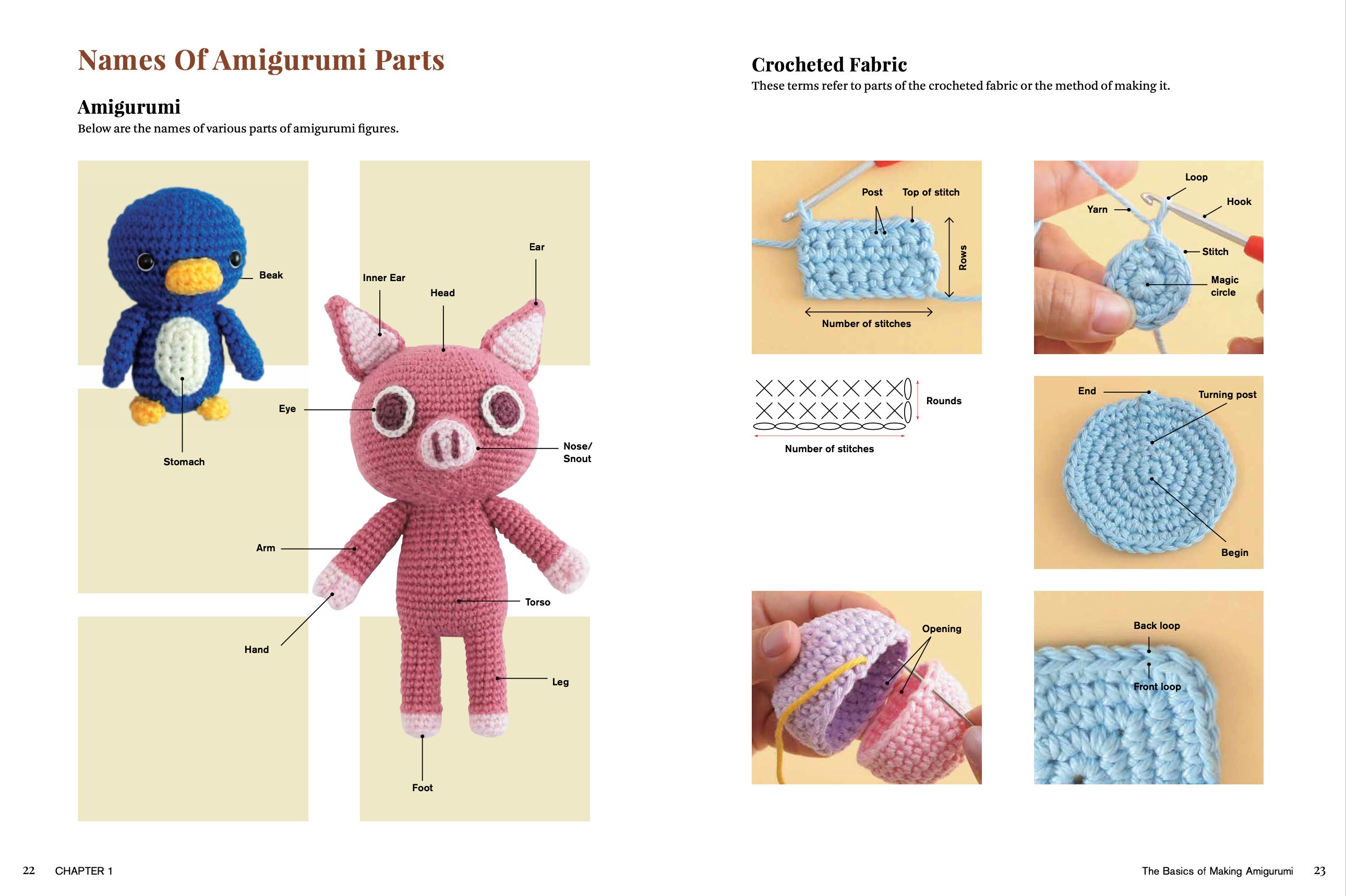 A Crochet World of Creepy Creatures and Cryptids: 40 Amigurumi Patterns for Adorable Monsters ...