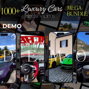 1000 Luxury Cars Reels/videos Bundle, Luxury Reels/videos Bundle ...