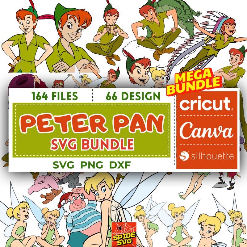 Peter Pan Clipart - Etsy Australia