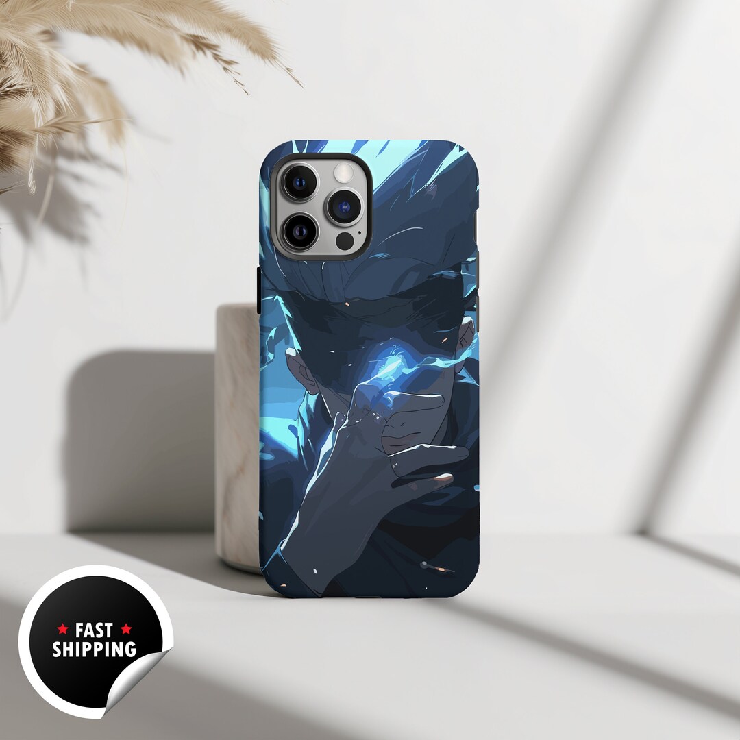 Gojo Satoru, JJK Anime Phone Case, Gift for Friends, Anime Fans, iPhone ...