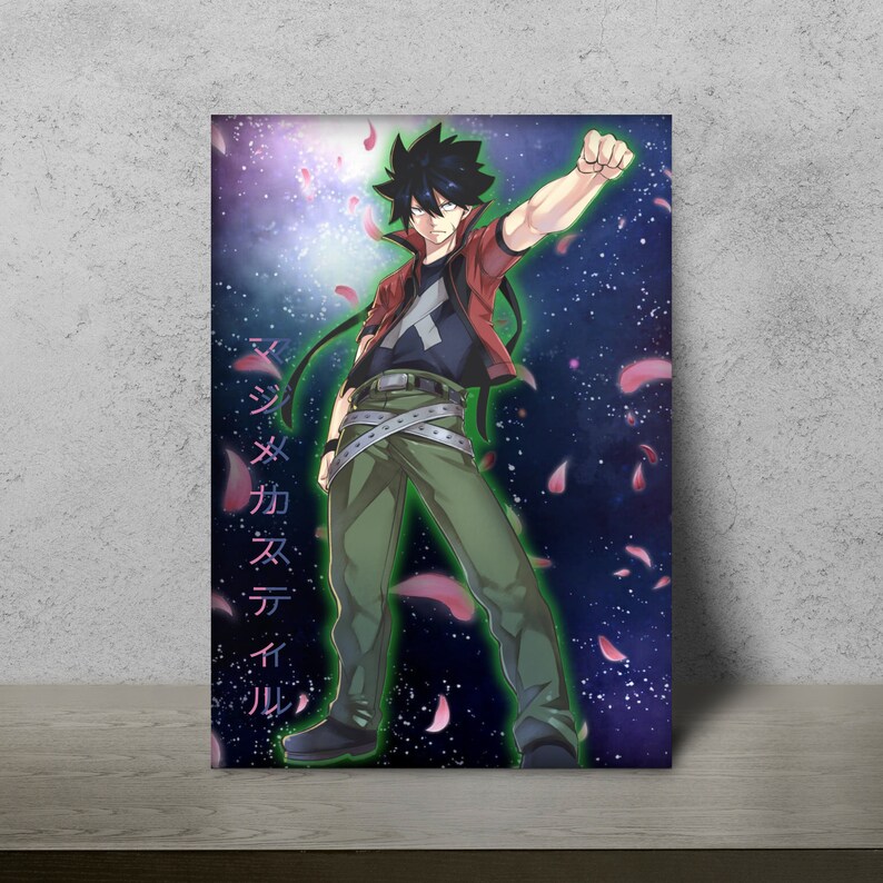 Edenszero Anime Poster Shiki Granbell Poster Wall Art Home Decoration ...