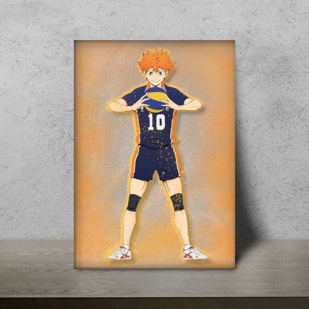 Haikyu Anime Poster Hinata Shoyo Poster Wall Art Home Decoration ...