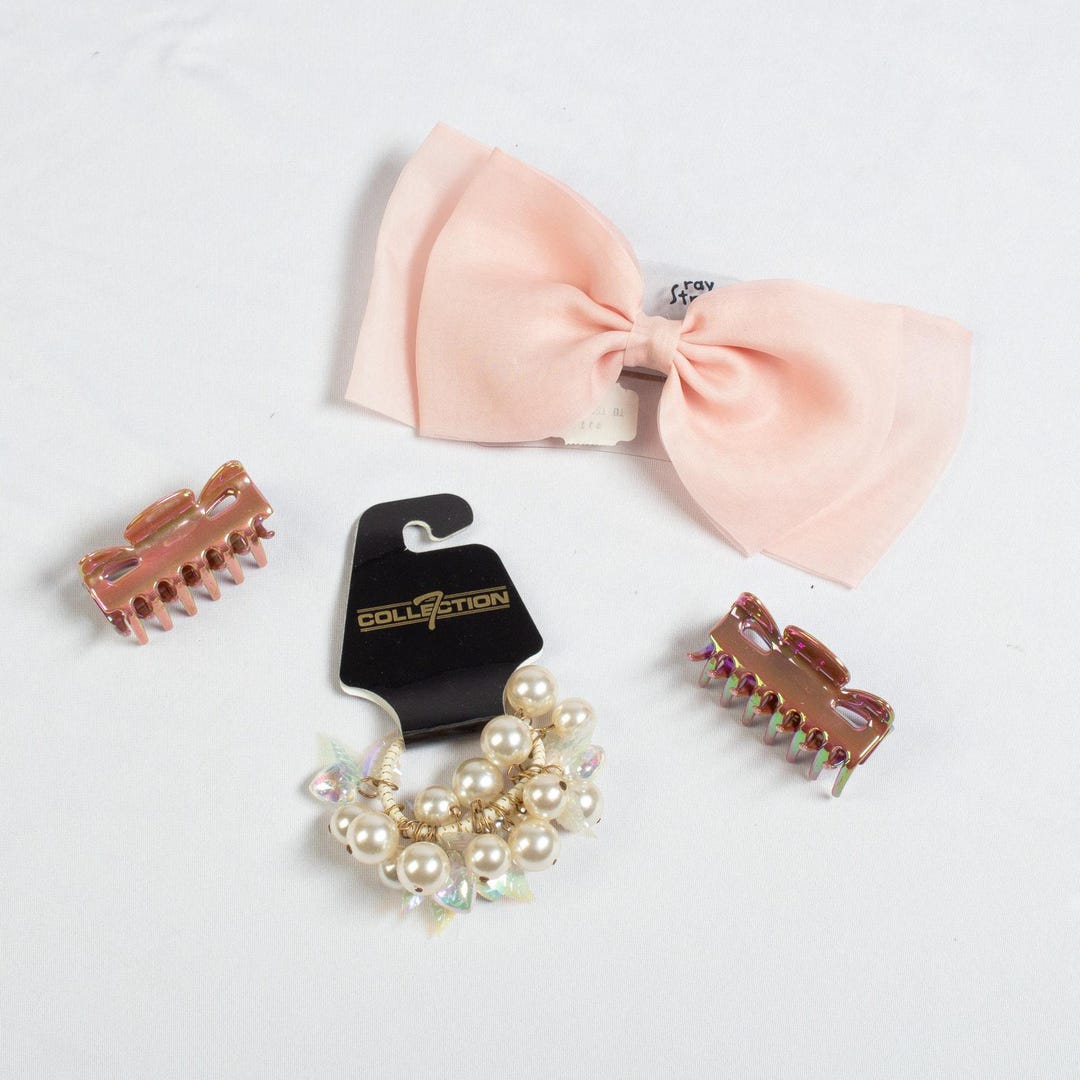 1980s Hair Accessory Set | Royalcore | |vintage - Etsy