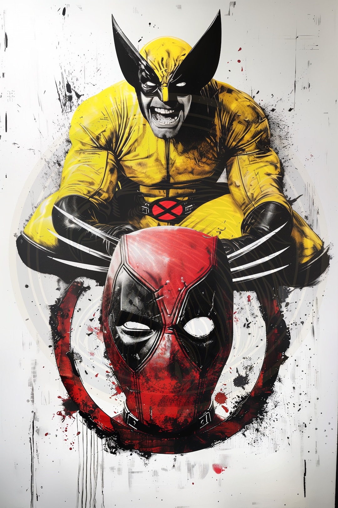 Deadpool and Wolverine Digital Printable, Digital Prints for ...