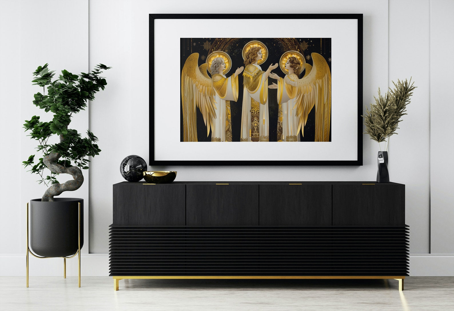 Guardian Angels Png, Christian Digital Art Downloads, Minimalist Wall ...
