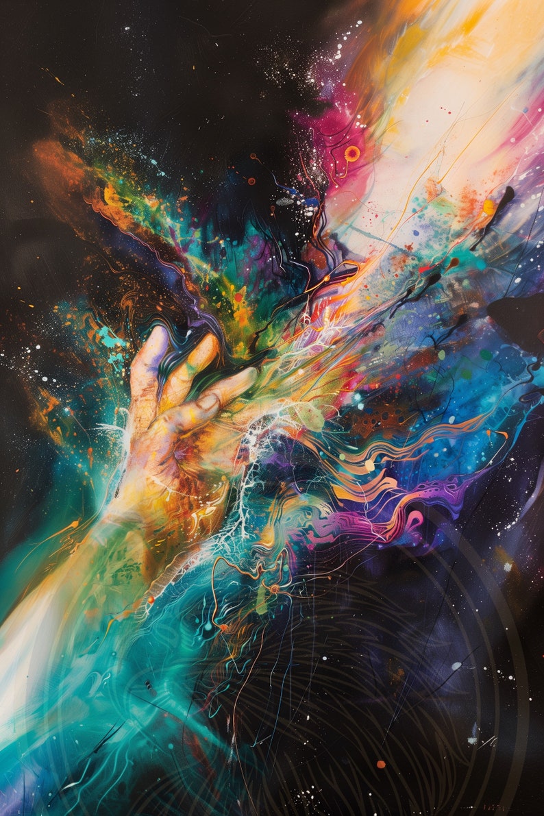 Let There Be Light PNG, Digital Download, Modern Christian Art, Jesus ...