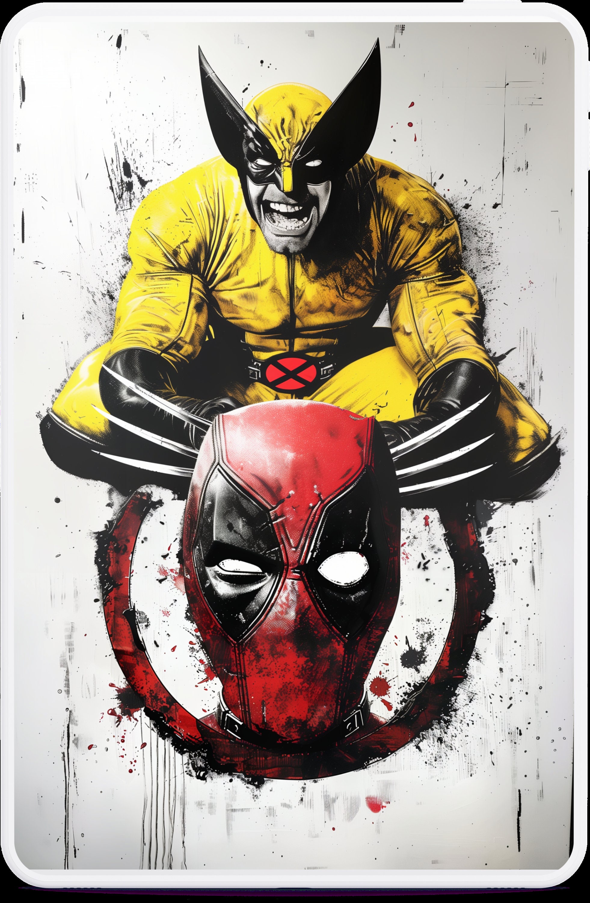Deadpool y Wolverine Digital Imprimible, Impresiones Digitales para ...
