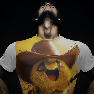 BEE-HAW Painting PNG, Digital Art Download, Cartoon Bee, Animated Bug ...