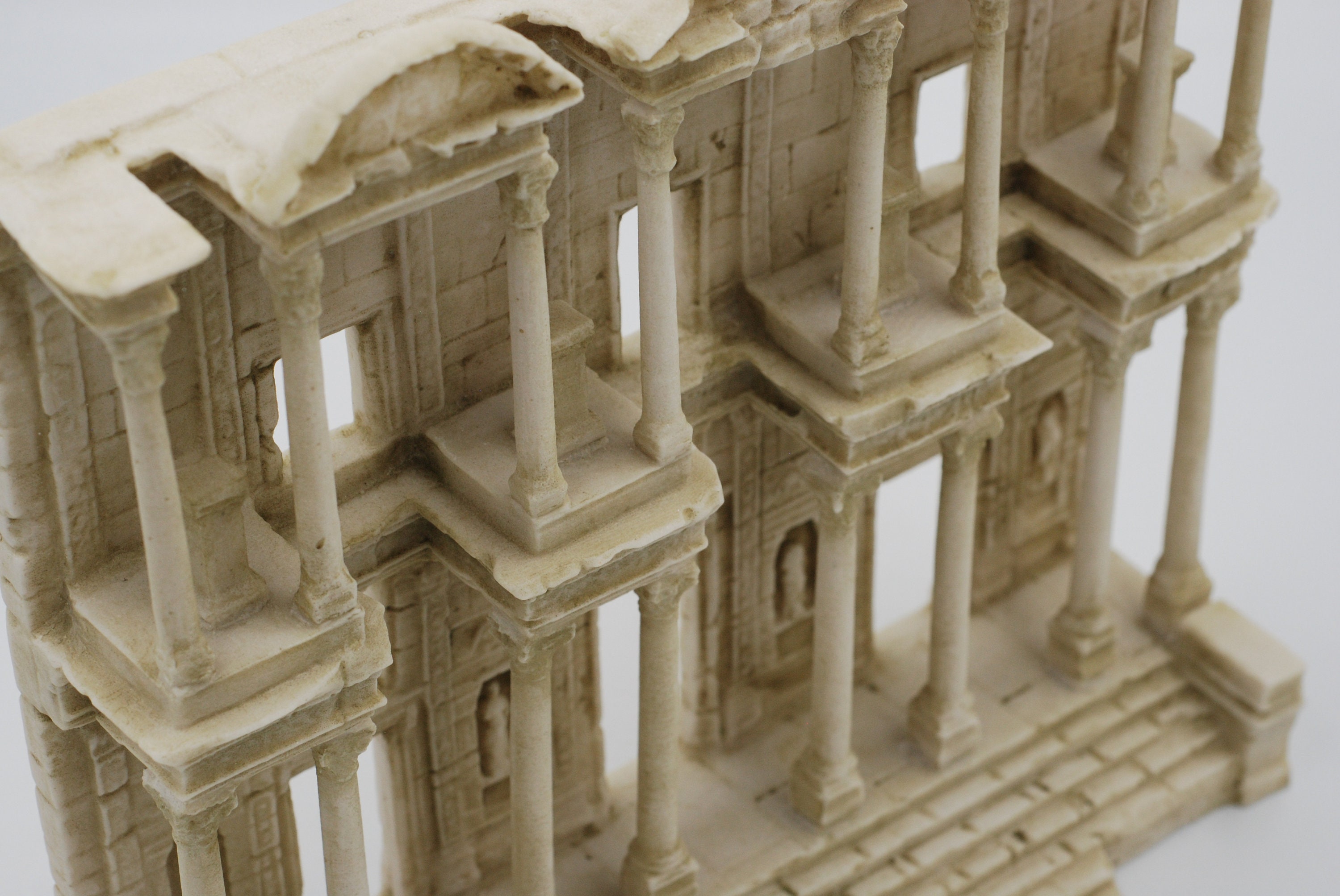 Statue Library of Celsus Ephesus-anatolia 25x6,5x21 CM - Etsy
