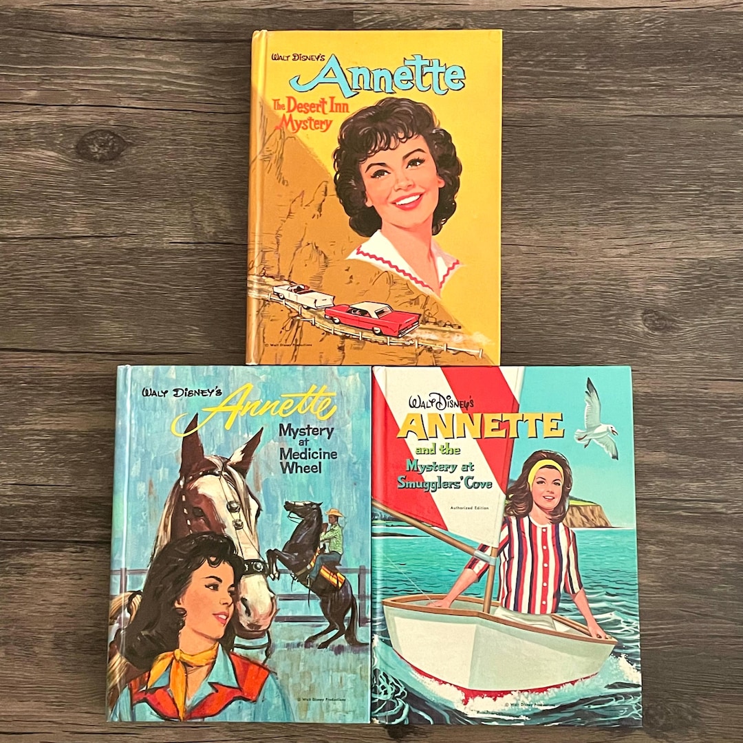 Vintage Disney Annette Books Set of 3, 1960s - Etsy
