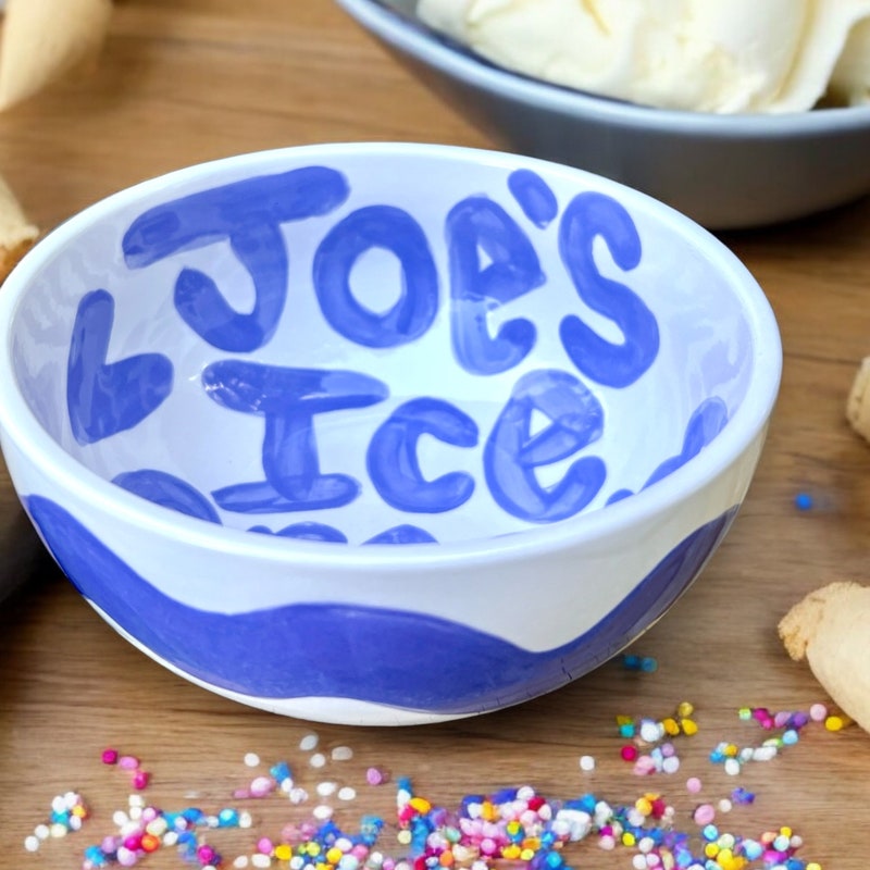 Ceramic Ice Cream Bowls - Etsy