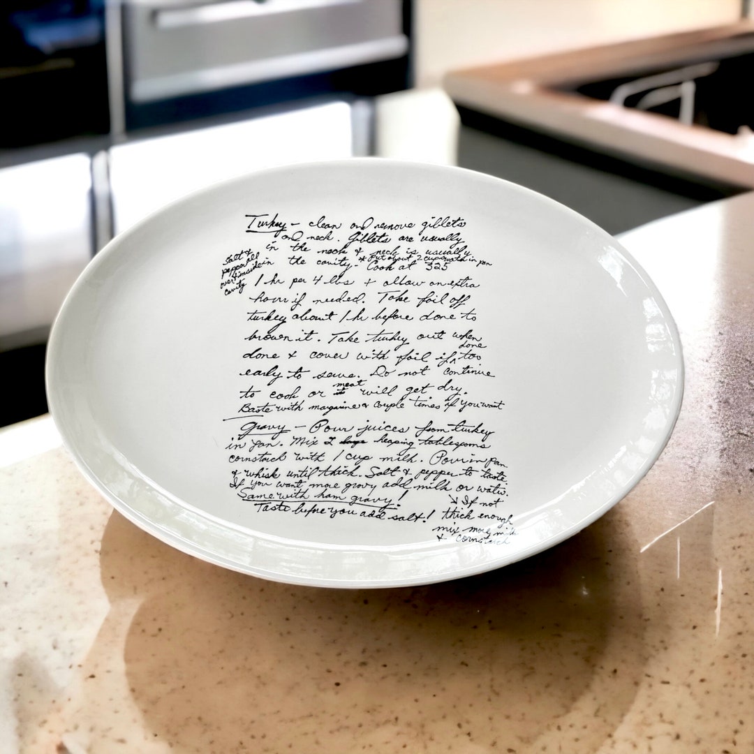 Ceramic Handmade Serving Platter Personalized Custom Made - Etsy