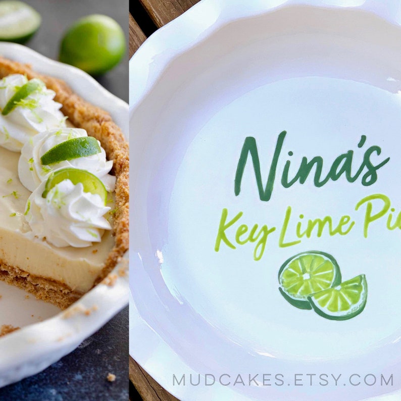 Custom Ceramic Personalized Deep Dish Baker or Pie Server - Etsy