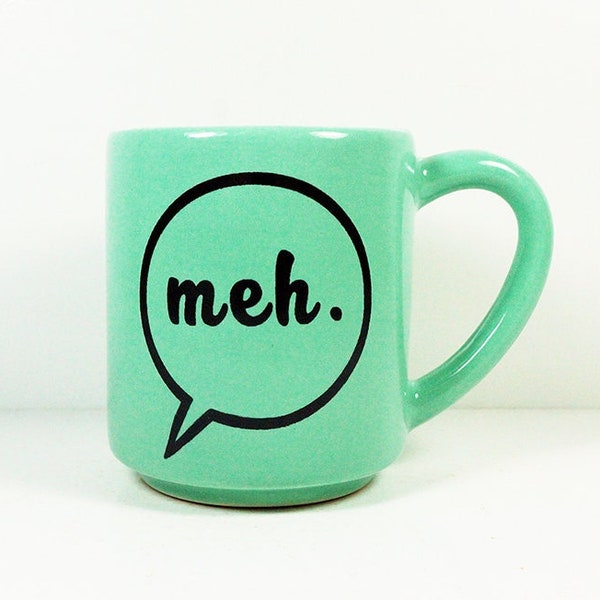 Meh Print - Etsy